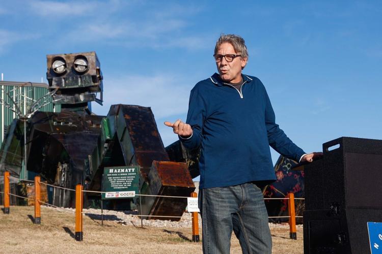 City unveils new sculpture at Household Hazardous Waste Facility | News ...