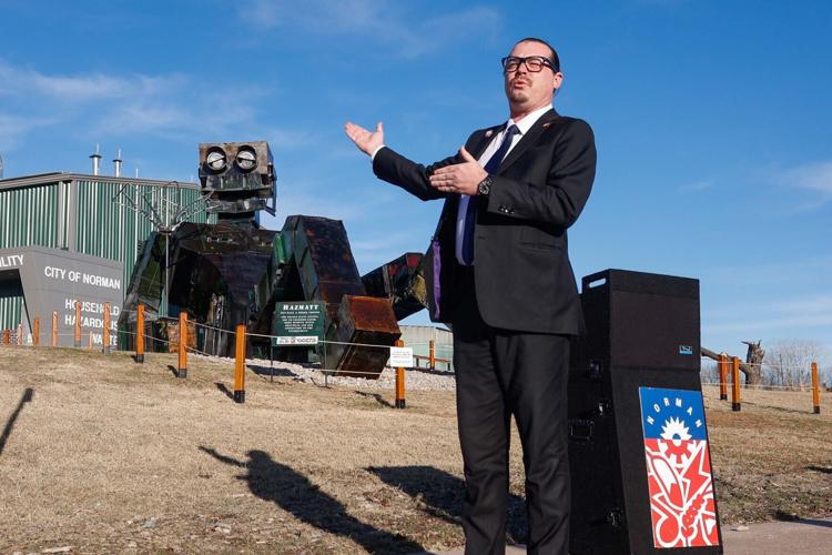 City unveils new sculpture at Household Hazardous Waste Facility | News ...