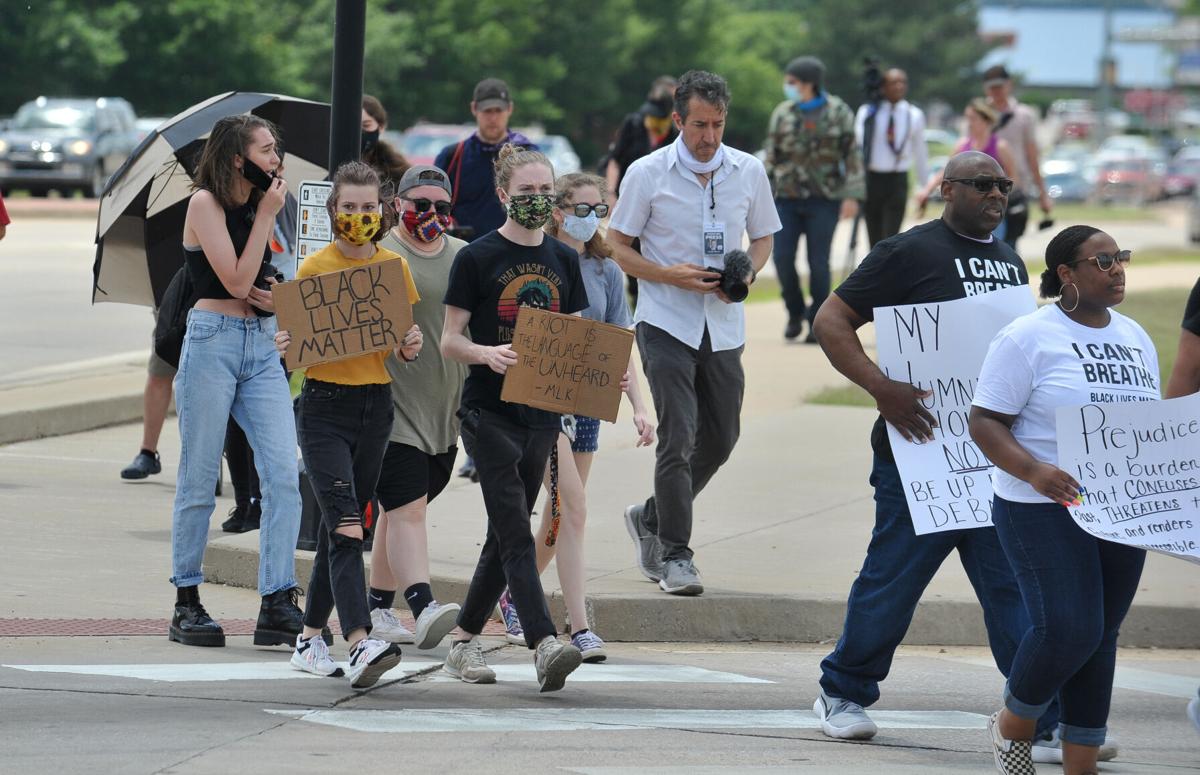 Photos: Norman protesters rally, march to Police Department for George ...