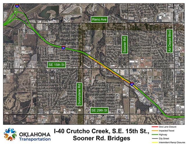 Major I-40 bridge construction starts Tuesday | News | normantranscript.com