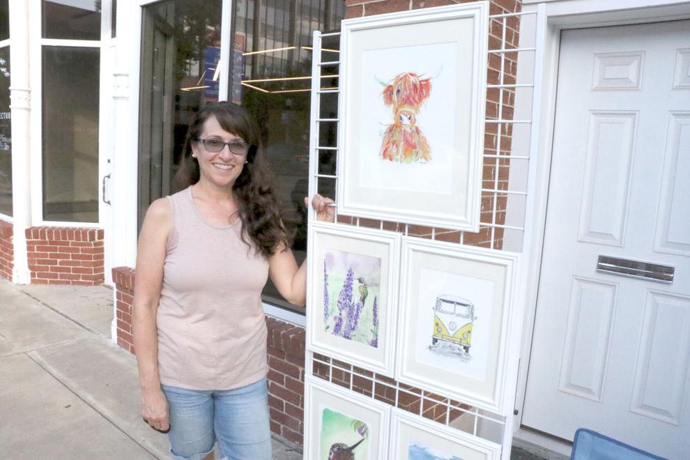 Norman artist Maya Raza taught herself to paint | Opinion ...