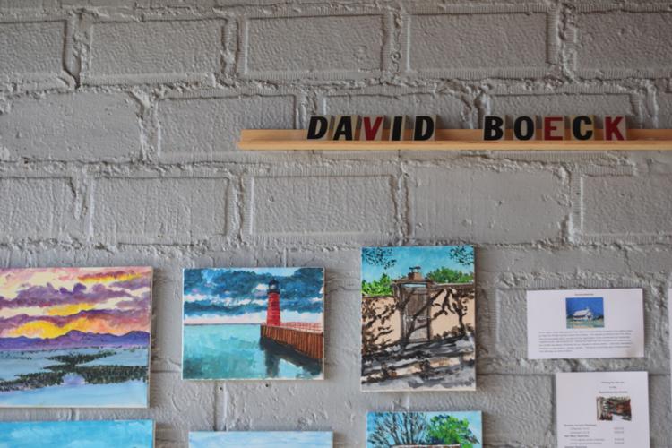Retired OU Professor displays first solo art exhibit at Gray Owl Coffee ...