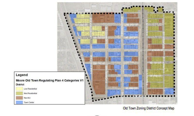 Moore council approves adoption of Old Town plan | Local News ...