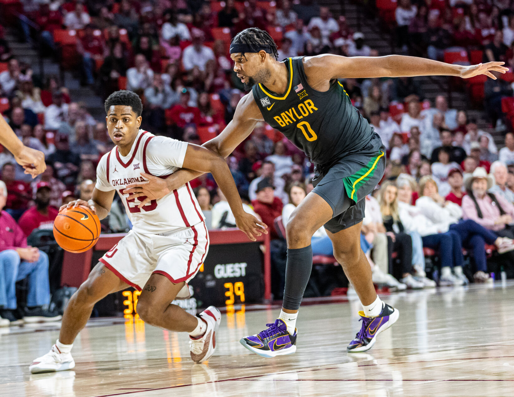 OU V Baylor Men's Basketball | | normantranscript.com