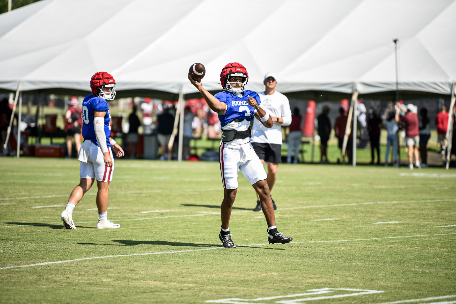 OU football’s Brent Venables instills trust into Michael Hawkins Jr ...