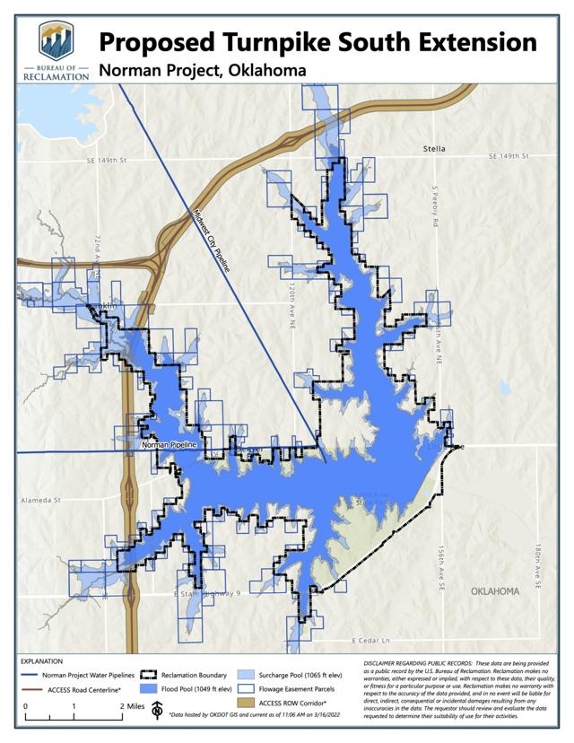 OTA flies over possible route for southern turnpike in Norman, seeks ...