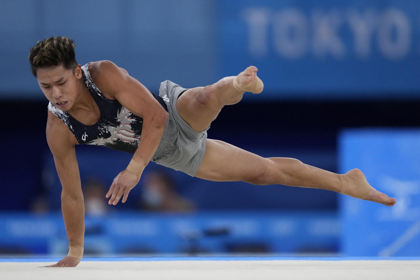 Olympics notepad: Yul Moldauer finishes sixth in Men's Floor Final ...