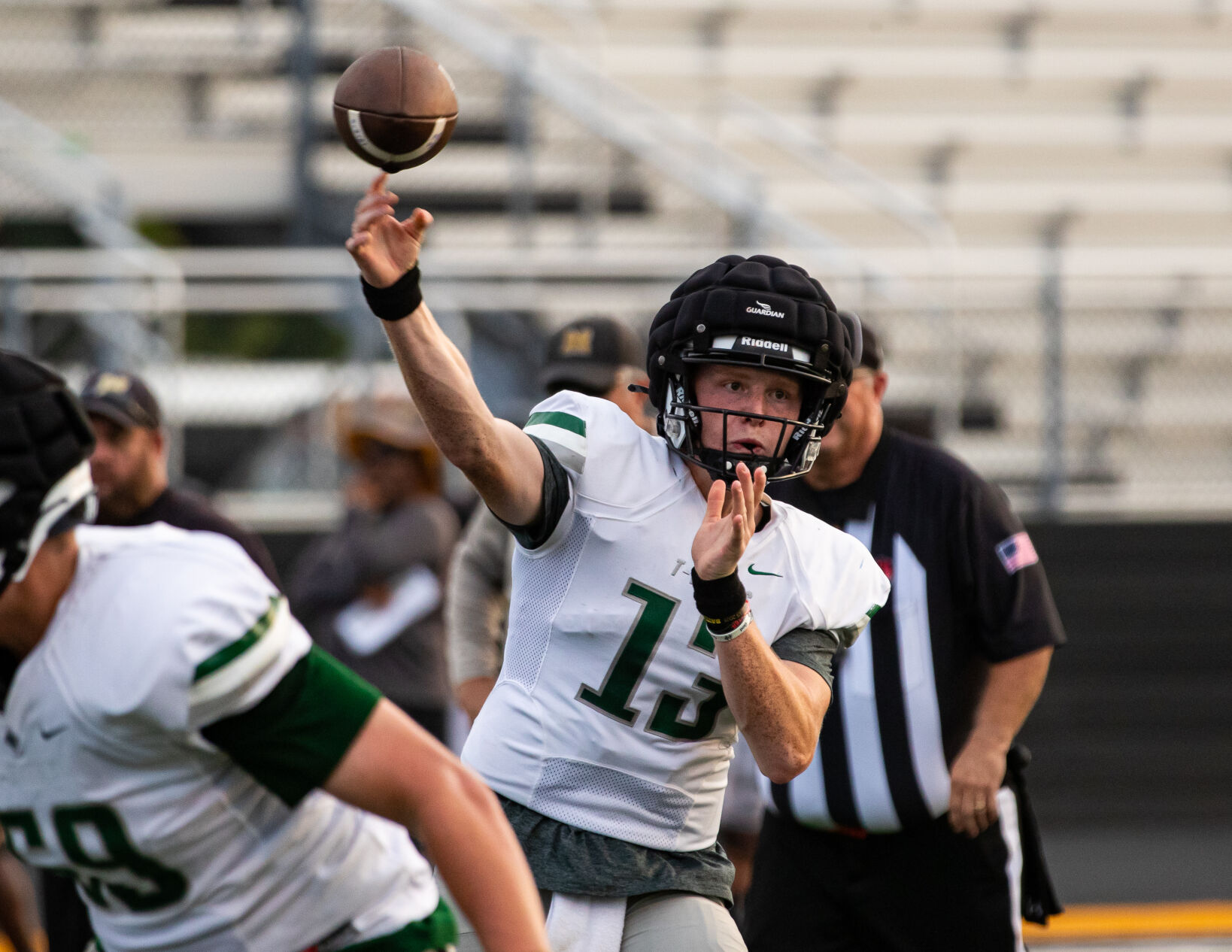 Norman North Football: Timberwolves strong at point of attack against ...