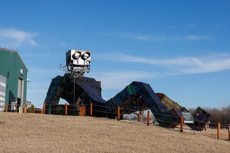 PHOTOS: Norman unveils new art sculpture at Household Hazardous Waste ...