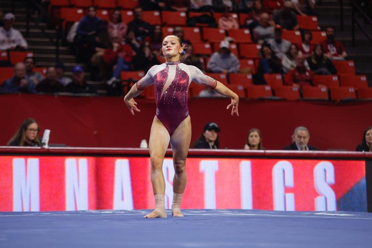 PHOTOS: Oklahoma Sooners women's gymnastics defeat Georgia Bulldogs in ...