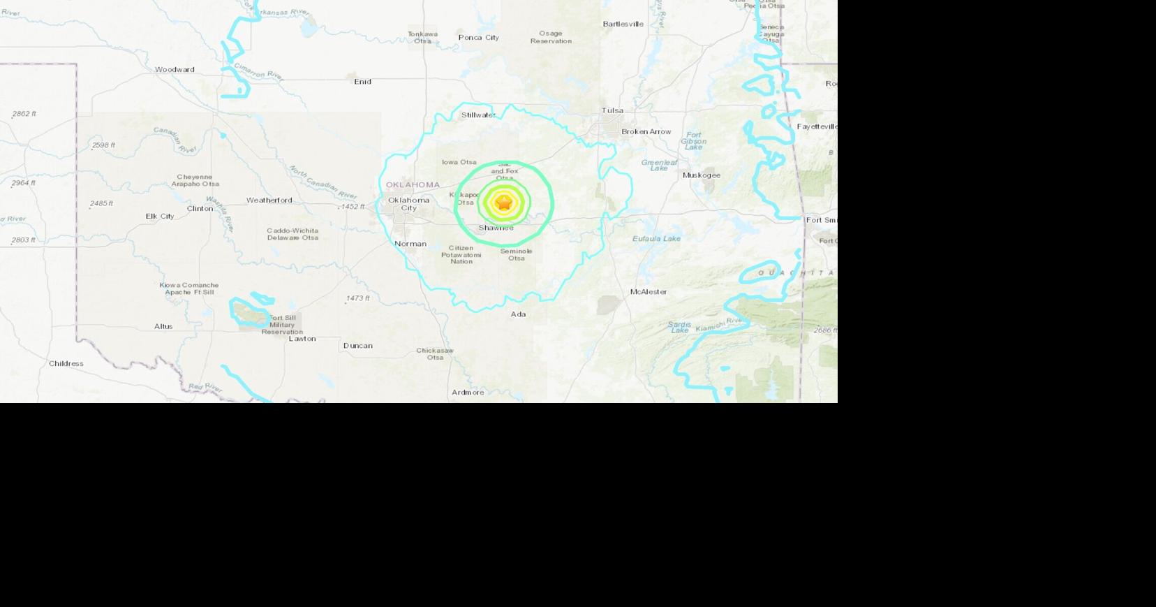 Earthquake shakes much of Oklahoma | News | normantranscript.com