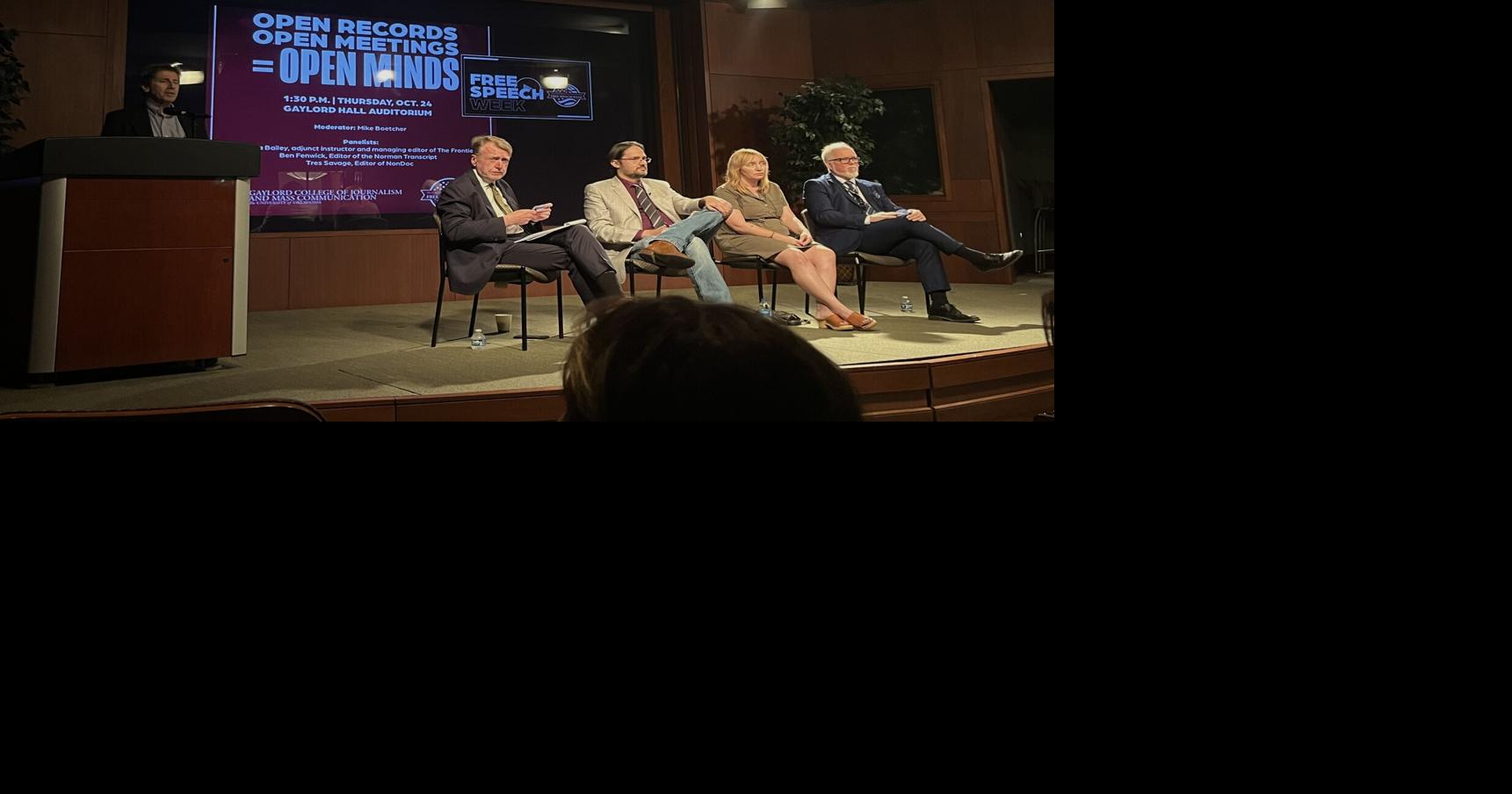 OU’s Gaylord College hosts open records discussion amid Free Speech ...