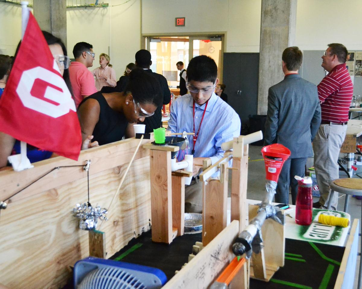 Elegant complexity: OU engineers showcase Rube Goldberg machines ...