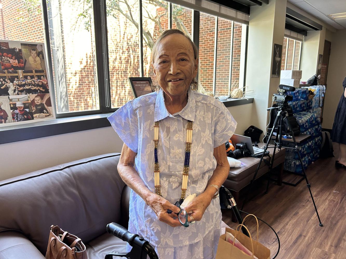 Kiowa elder, first language speaker, retires from OU as instructor ...