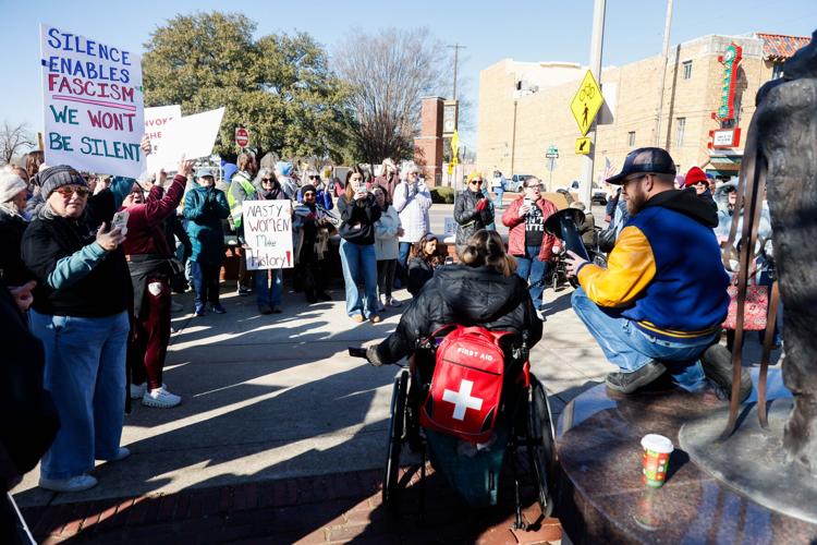 Residents organize walkout event to protest current 'authoritarian ...