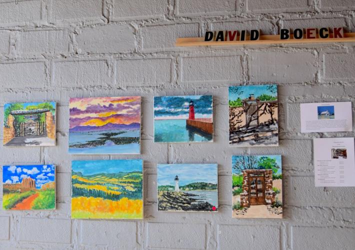 Retired OU Professor displays first solo art exhibit at Gray Owl Coffee ...