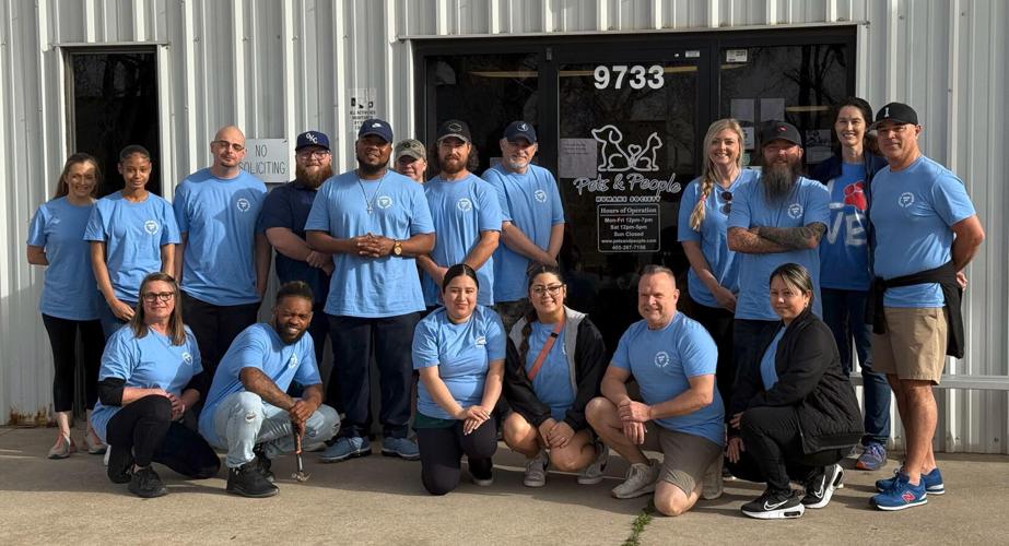 Norman volunteers build dog houses for humane society | Community ...