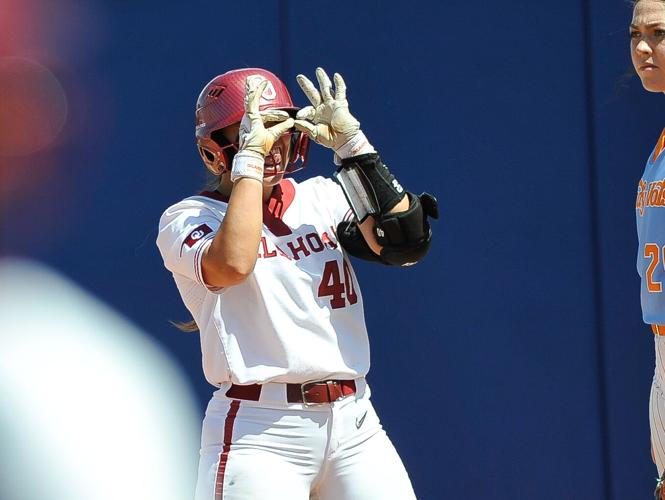 OU softball: Sooners blast pair of home runs, run-rule Tennessee for ...