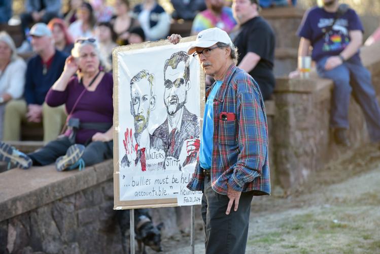 Photos: Nex Benedict candlelight vigil | Gallery | normantranscript.com