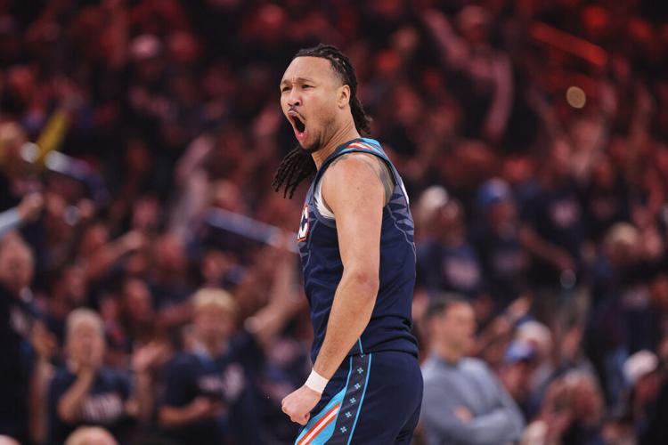 Ajay Mitchell, Jared McCain shine in Oklahoma City Thunder’s 125-107 ...