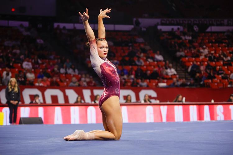 PHOTOS: Oklahoma Sooners women's gymnastics defeat Georgia Bulldogs in ...