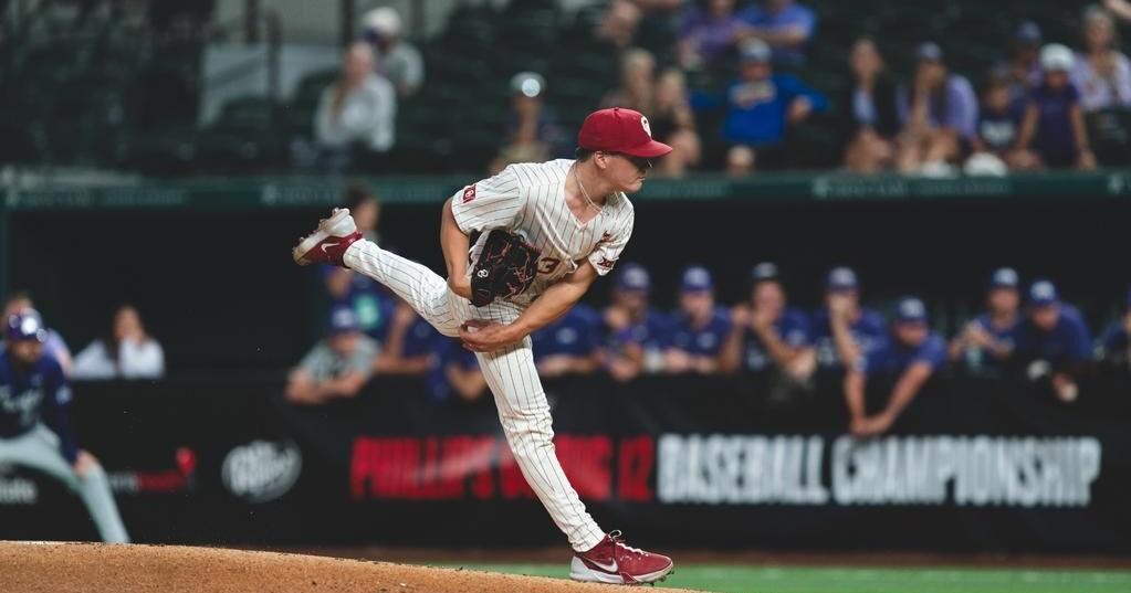 Davis' shutout lifts Sooners over TCU in Big 12 tournament opener ...