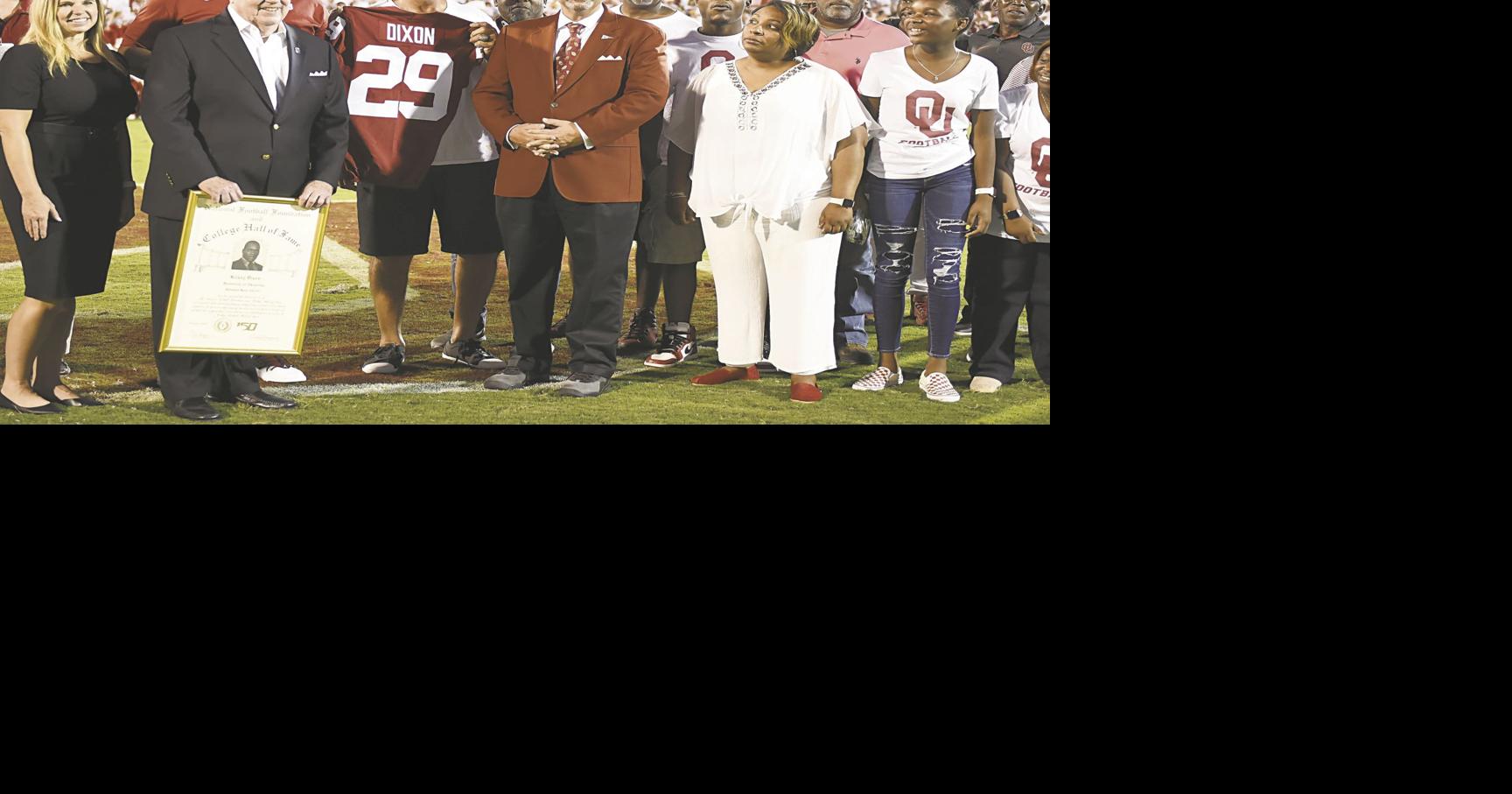 OU football: Rickey Dixon honored at halftime of Oklahoma-Houston ...