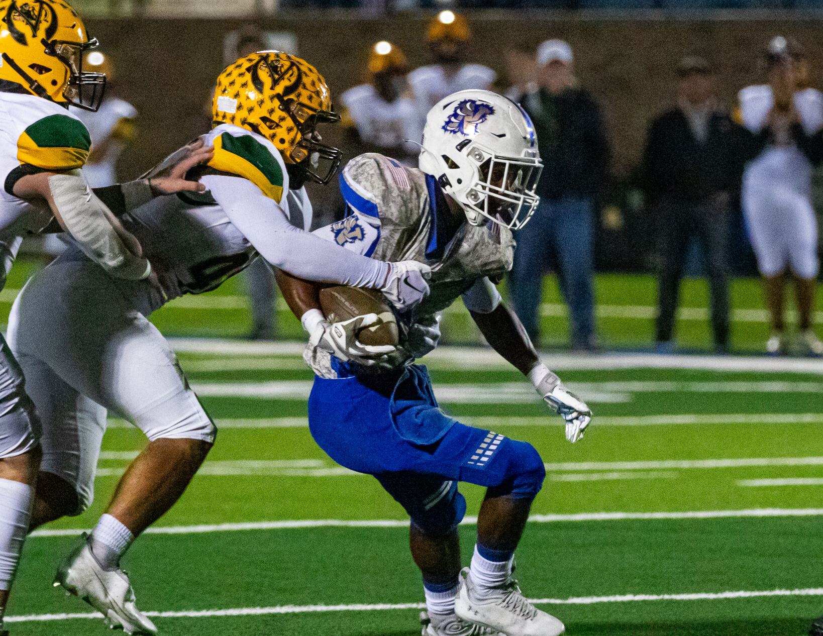 Prep football: Noble lands on tough side of high-scoring affair with ...