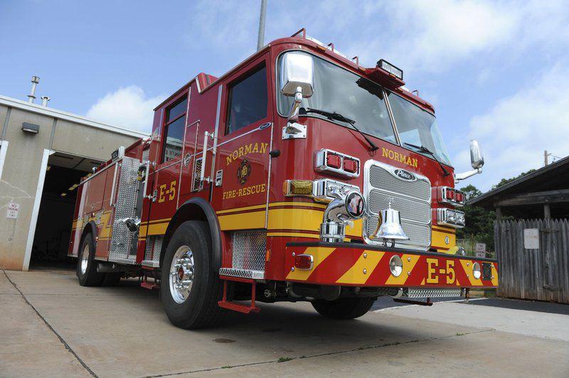 Norman Fire Station No. 5 welcomes new fire engine | Oklahoma ...