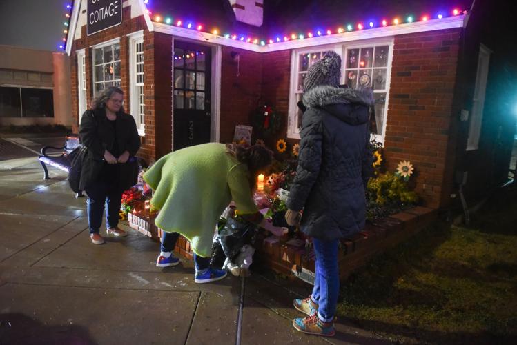 Dozens gather to remember mental health advocate, baker of cookies ...