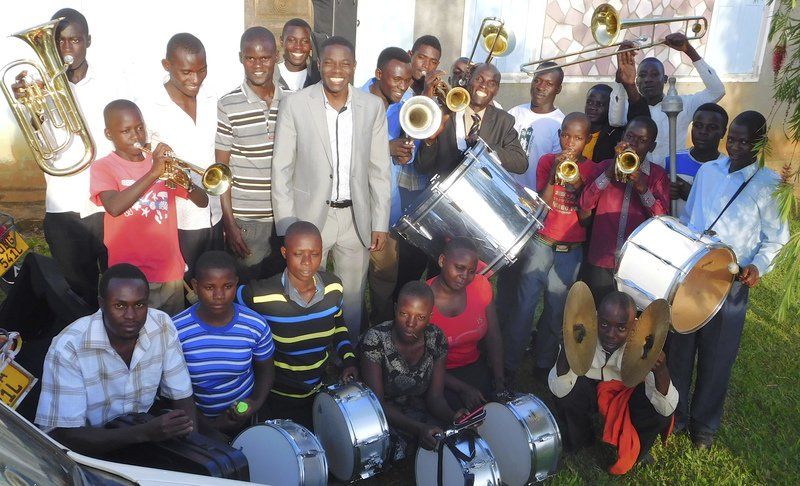 OU donates uniforms to Ugandan marching band | News | normantranscript.com
