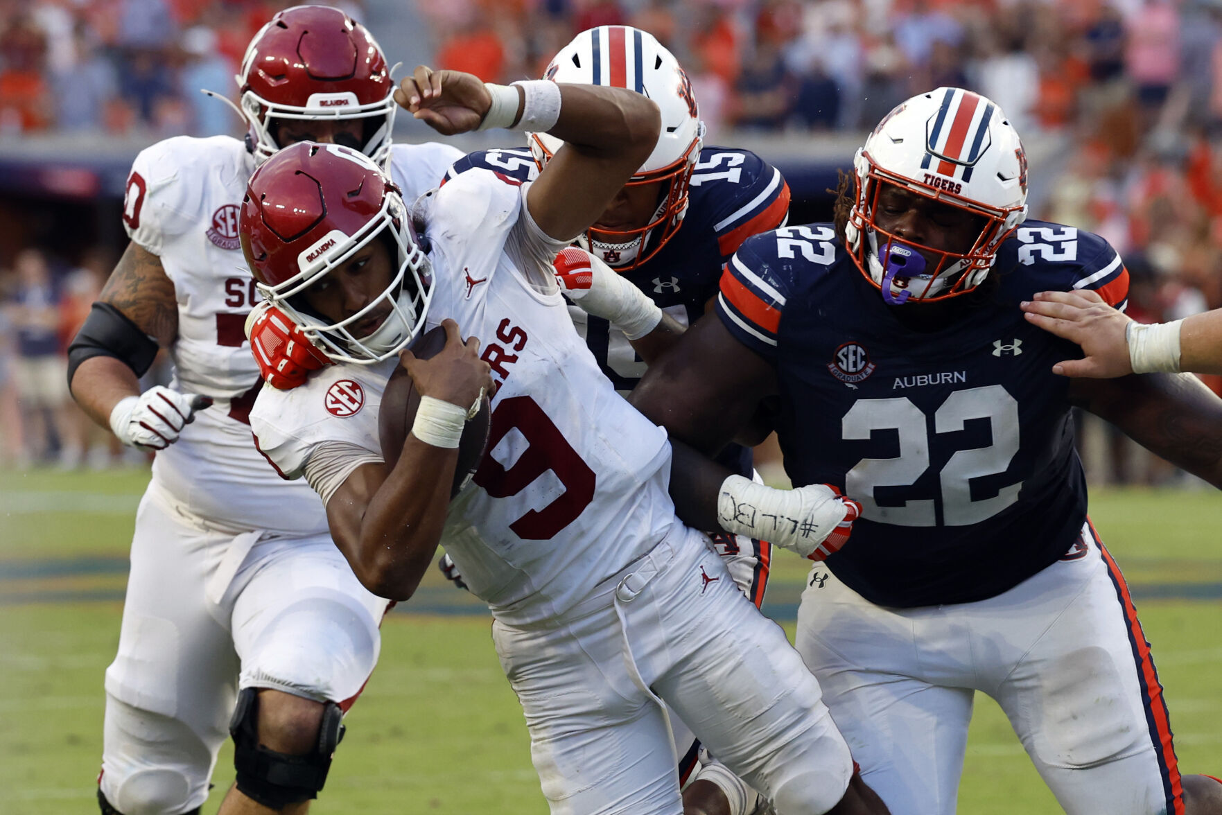 Scouting the opponent: No. 22 Auburn Tigers | Sports | normantranscript.com