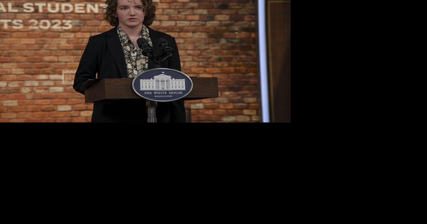 Norman High School student honored in White House ceremony for poem on ...