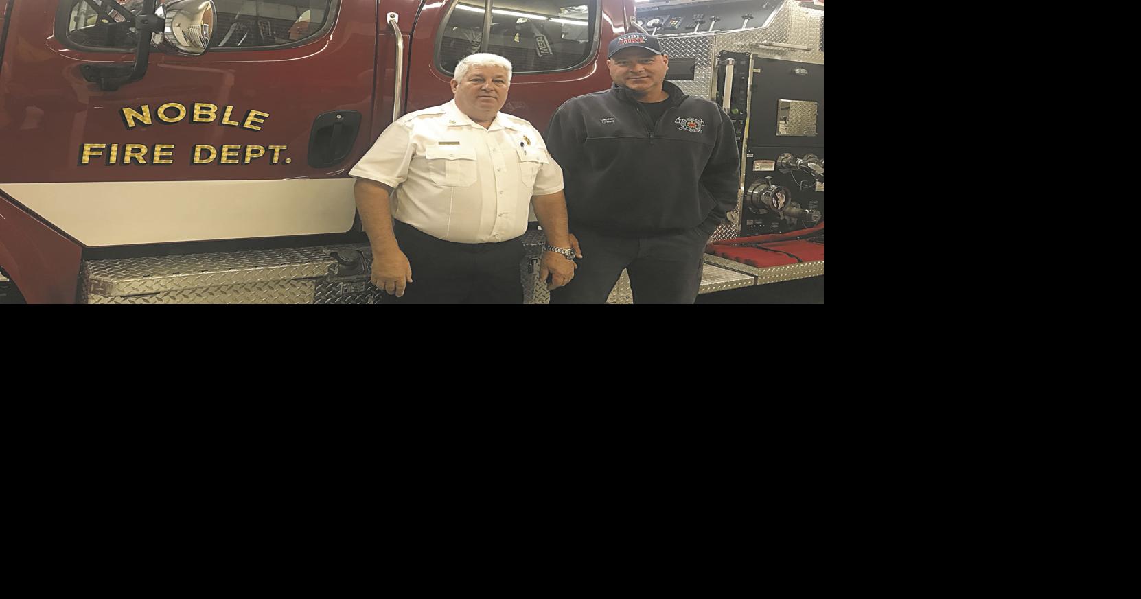 Noble Fire Department promotes two | | normantranscript.com