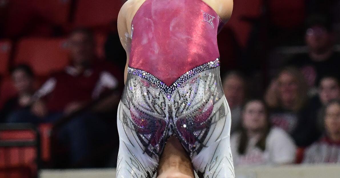 OU women's gymnastics: Sooners finish strong, earn senior day win over ...