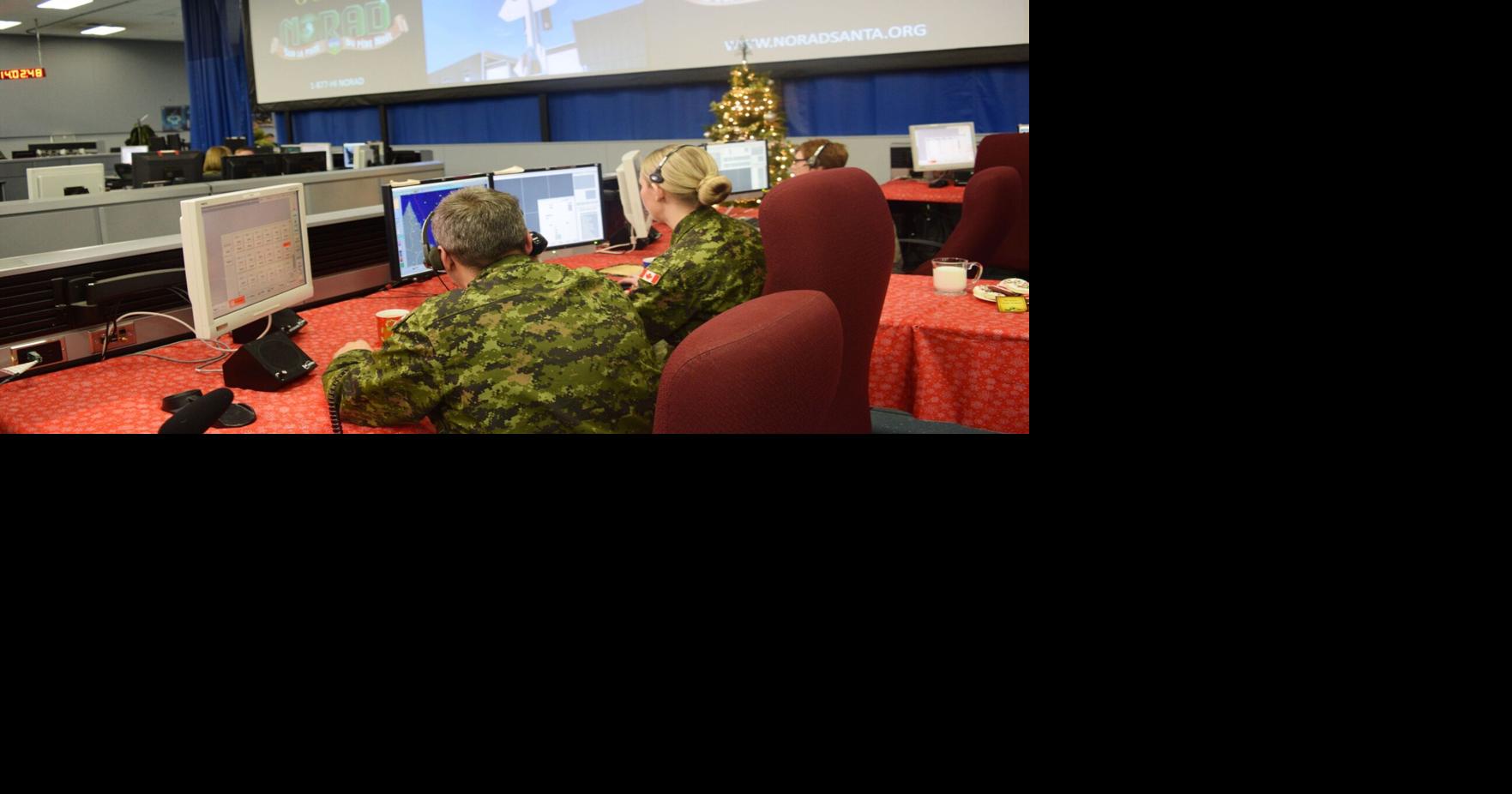 NORAD operators are standing by for Santa’s big ride