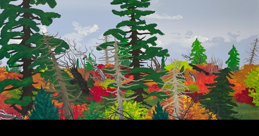 Mendelson Joe art to hang in a Perry Township