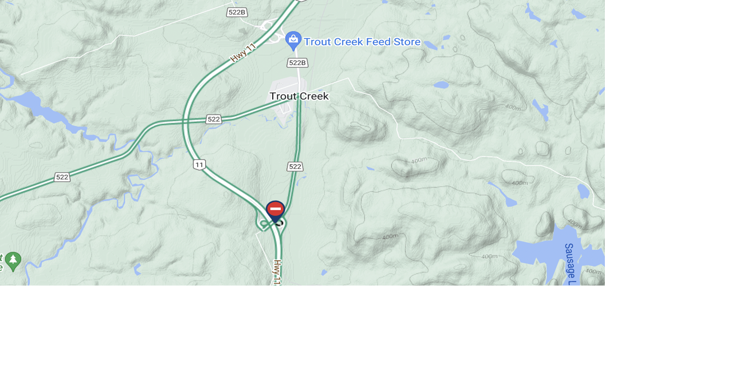 UPDATE: Highway 11 reopens near Trout Creek following 30-hour closure ...