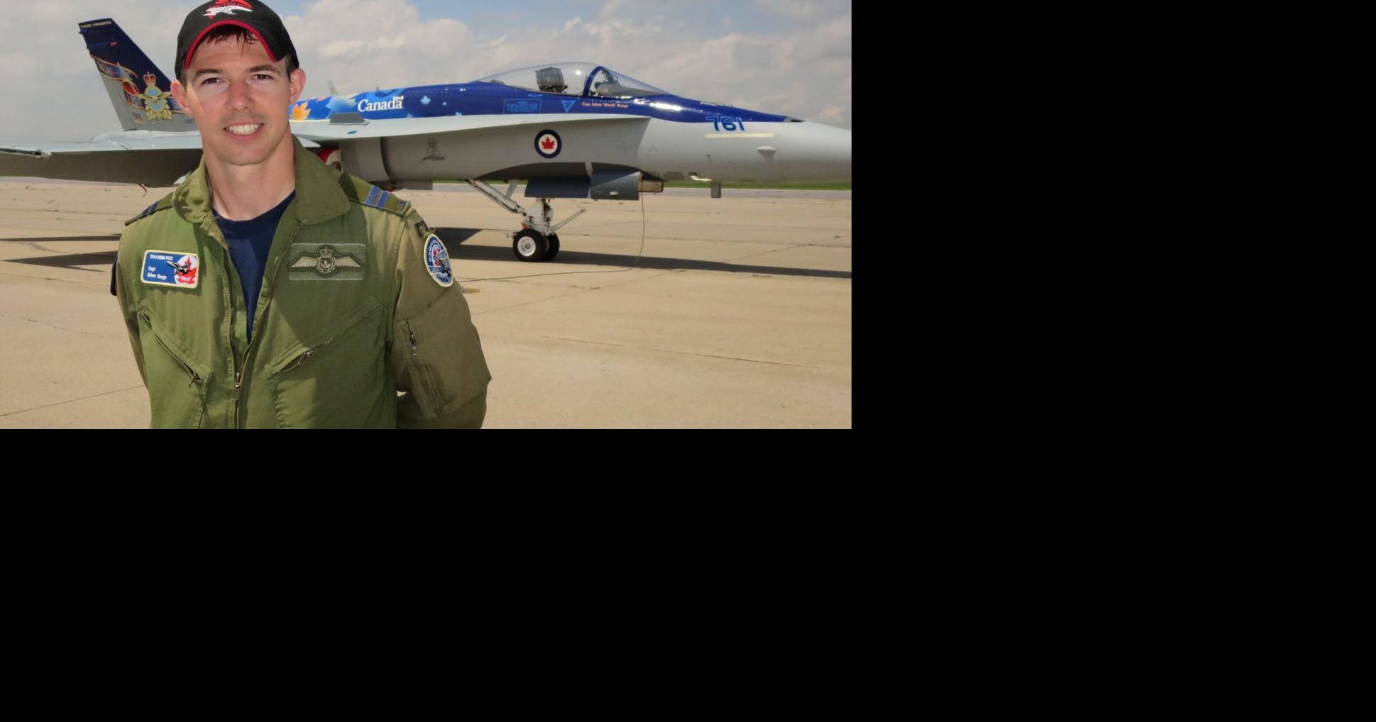 CF-18 pilot proud to represent air force defense