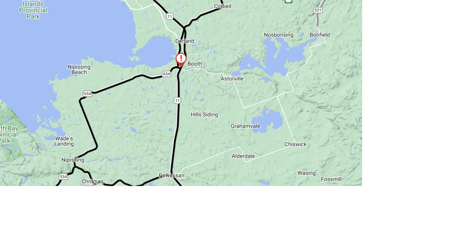 Highway 11 north reopens in Callander area