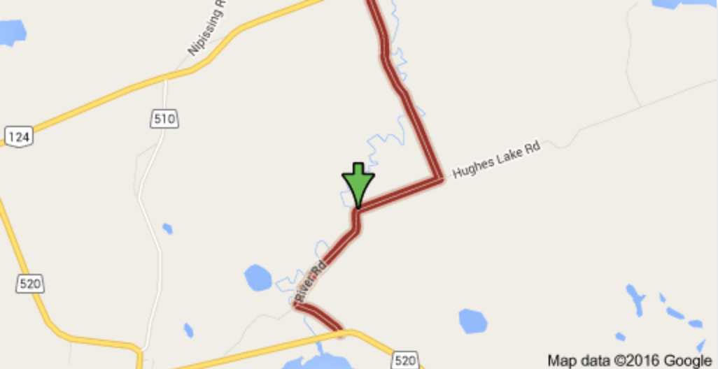 River Road closed due to flooding in Magnetawan