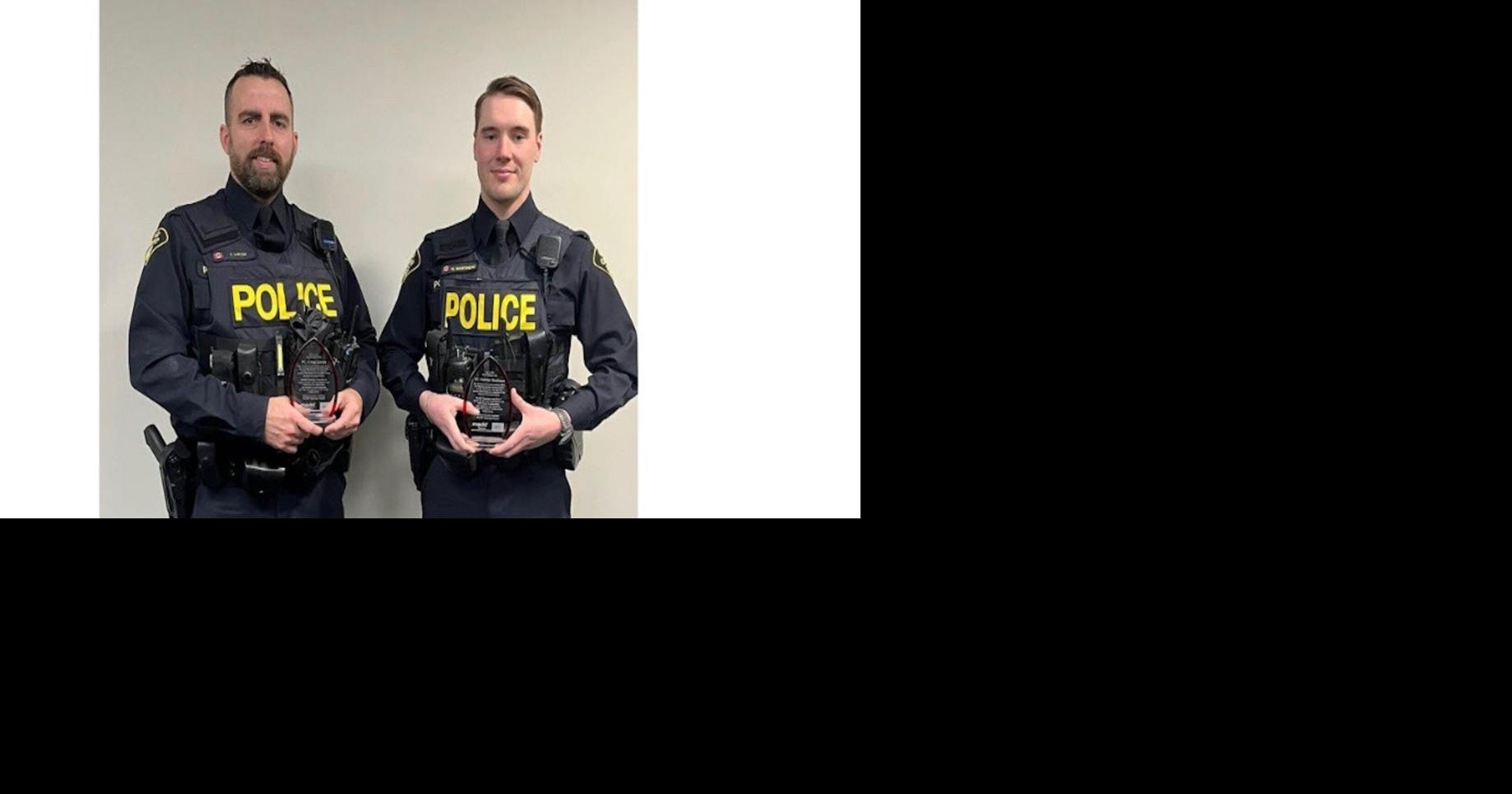 2 North Bay OPP officers receive awards for efforts to reduce impaired ...