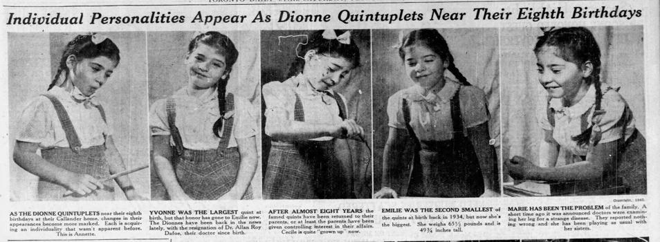 Surviving Dionne quintuplets celebrate 90th birthday