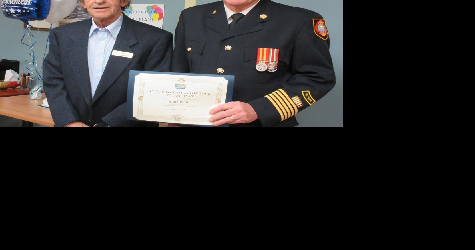 Chisholm fire chief retires after 30 years with the department