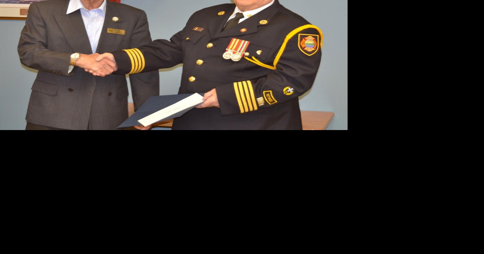 Chisholm fire department founding member, retires as deputy chief