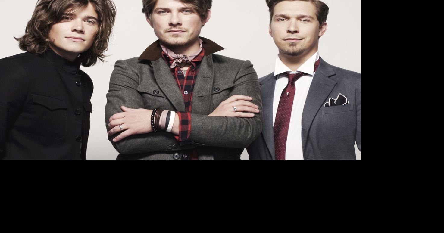 Pop group Hanson on stage tonight