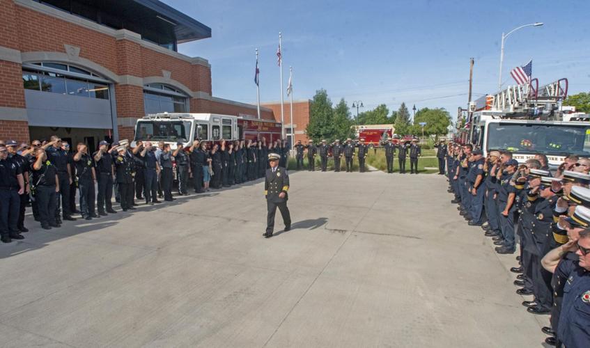 North Metro Fire chief David Ramos honored at his retirement ceremony ...