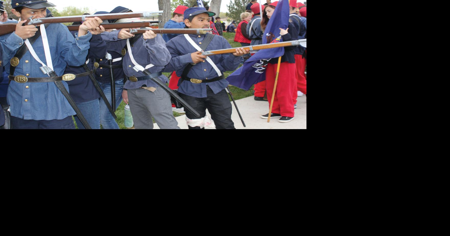 Middle school students re-enact historic Civil War battle | Archives ...