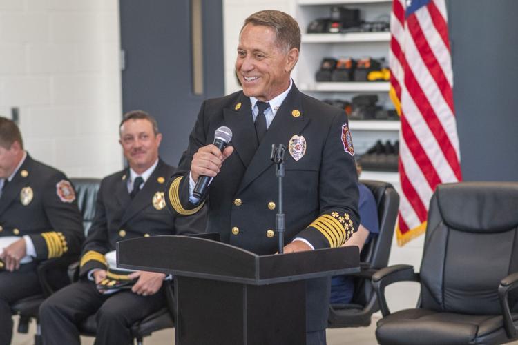 North Metro Fire chief David Ramos honored at his retirement ceremony ...
