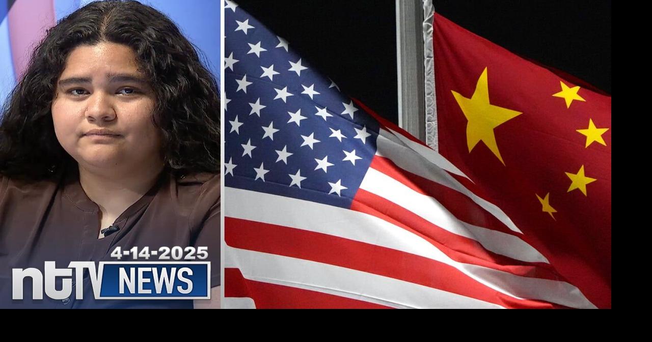 Tech Tariffs & Home Explosion | ntTV Monday Noon News, April 14, 2025 ...
